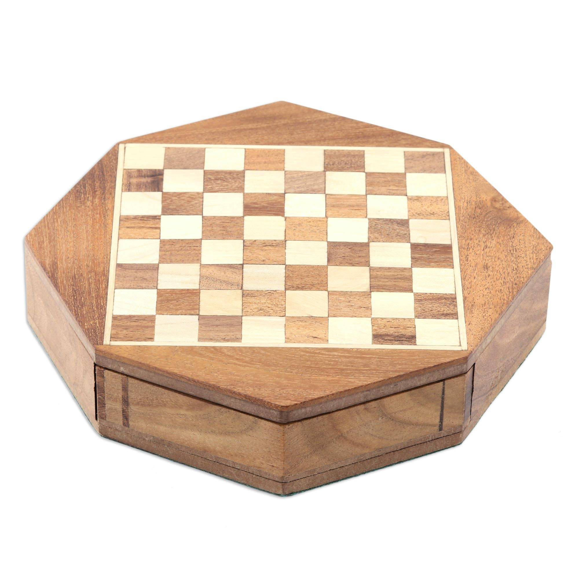 Union Rustic Handmade Tonasket Brown Chess Board Game - Wayfair Canada