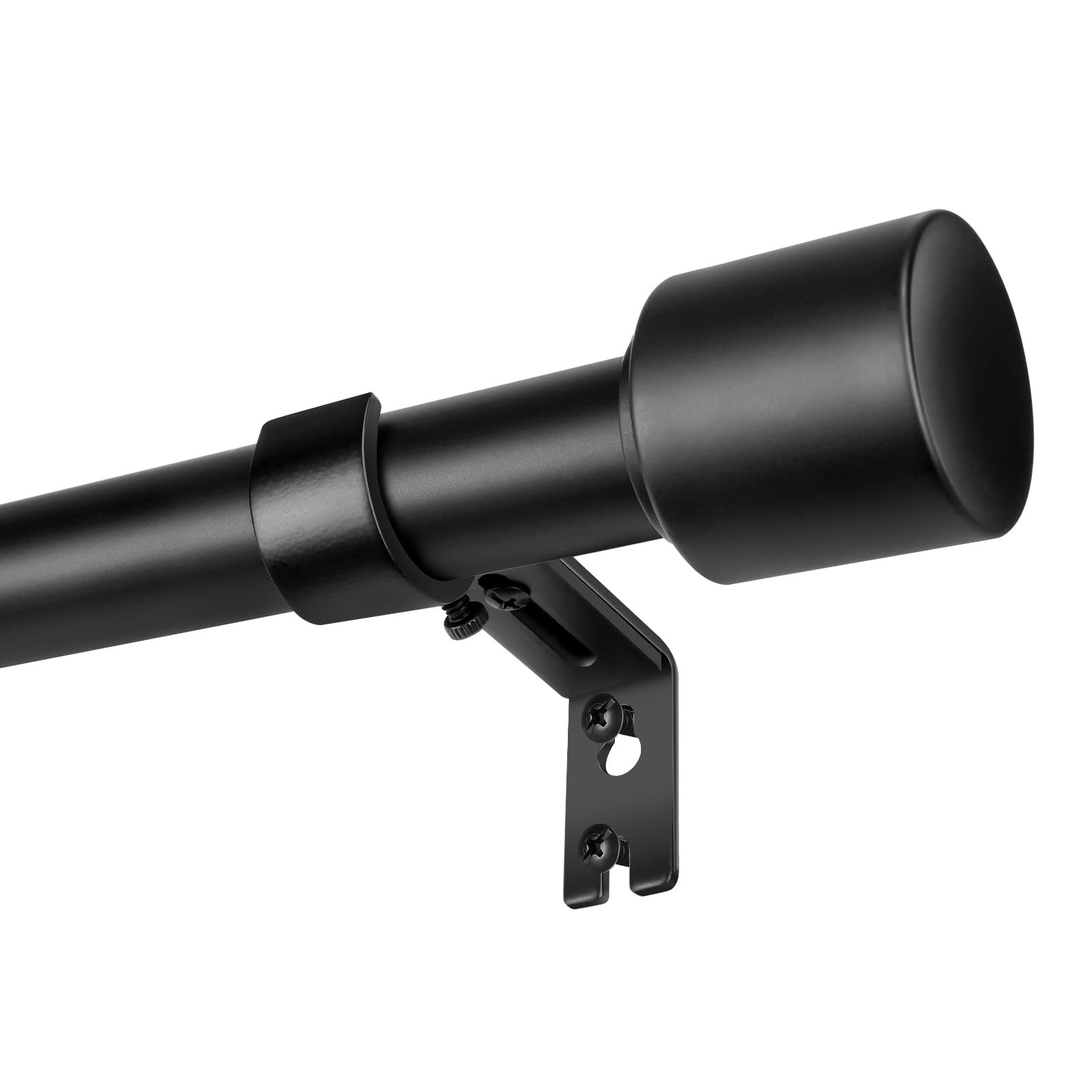 Passetas 66 To 120 Inch Window With Heavy Duty Adjustable Rod Matte ...