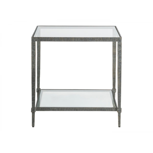 Artistica Metal Designs Claret Rectangular End Table | Wayfair