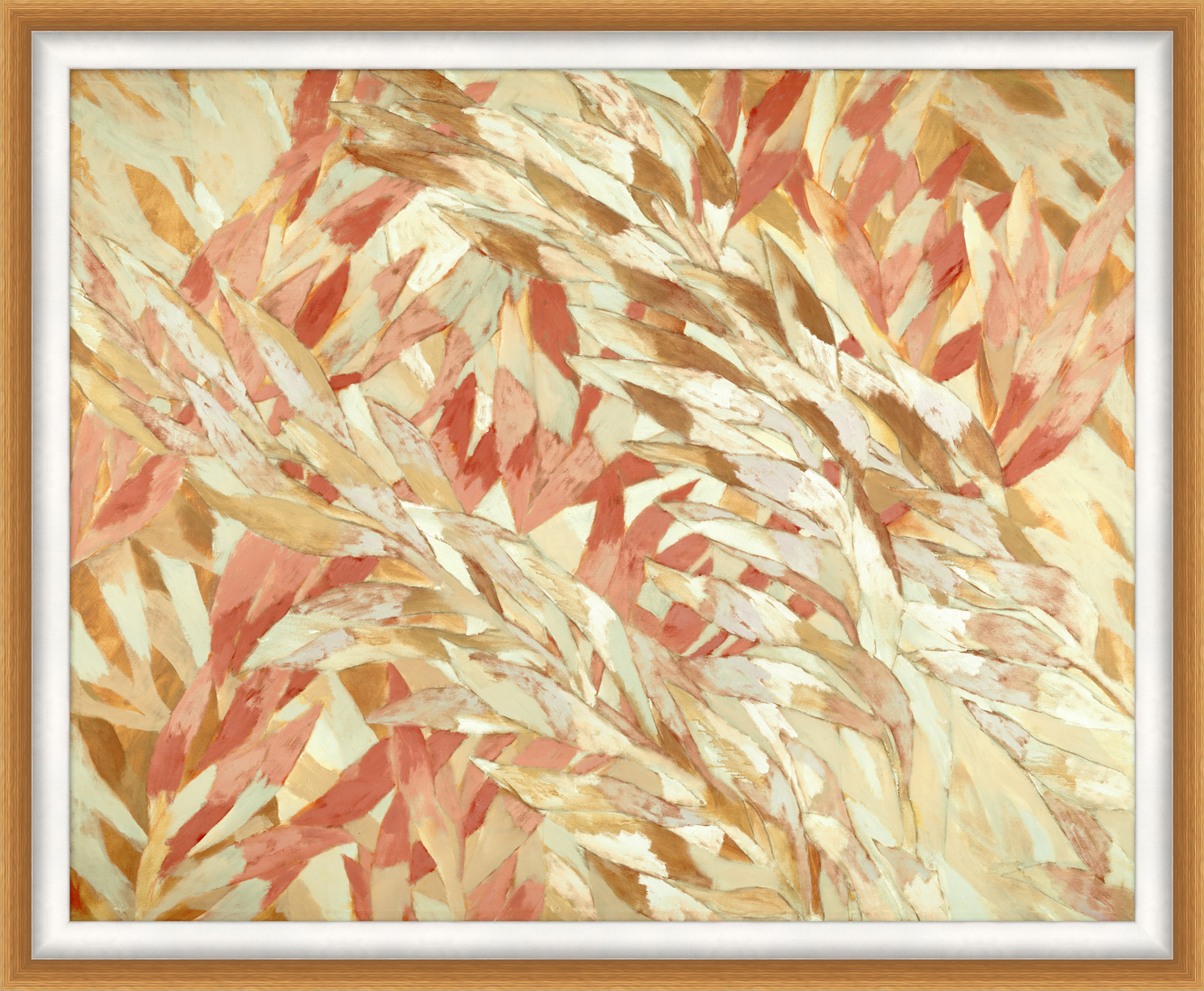 Wendover Art Group Swoosh - Picture Frame Painting | Wayfair