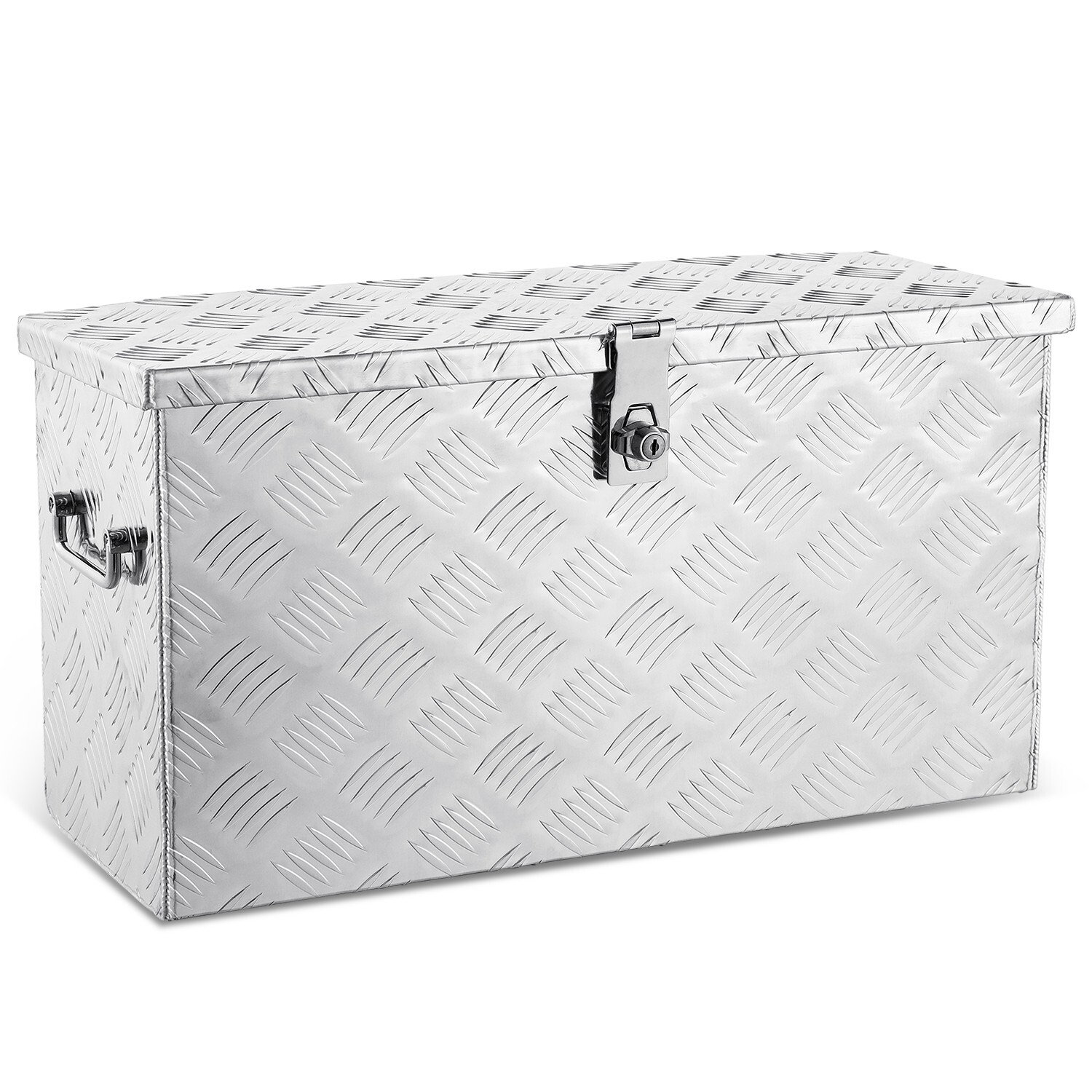 Latitude Run® 27" Aluminum Truck Pickup Trailer RV Tool Box Storage W ...