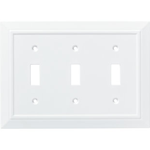 3-Gang Switch Plates You'll Love | Wayfair