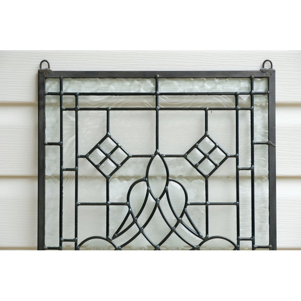 Red Barrel Studio® Stained Glass and Beveled Window Panel & Reviews ...