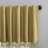 Yellow & Gold Valances & Kitchen Curtains You'll Love | Wayfair