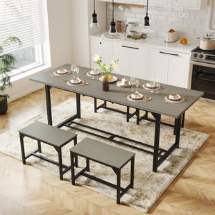 Seats 8 Kitchen & Dining Room Sets & Tables You'll Love | Wayfair