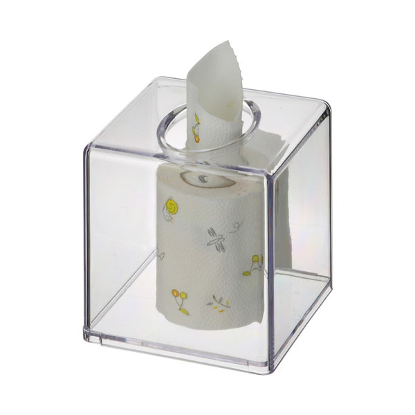 Rebrilliant Acrylic Clear Tissue Box Cover | Wayfair