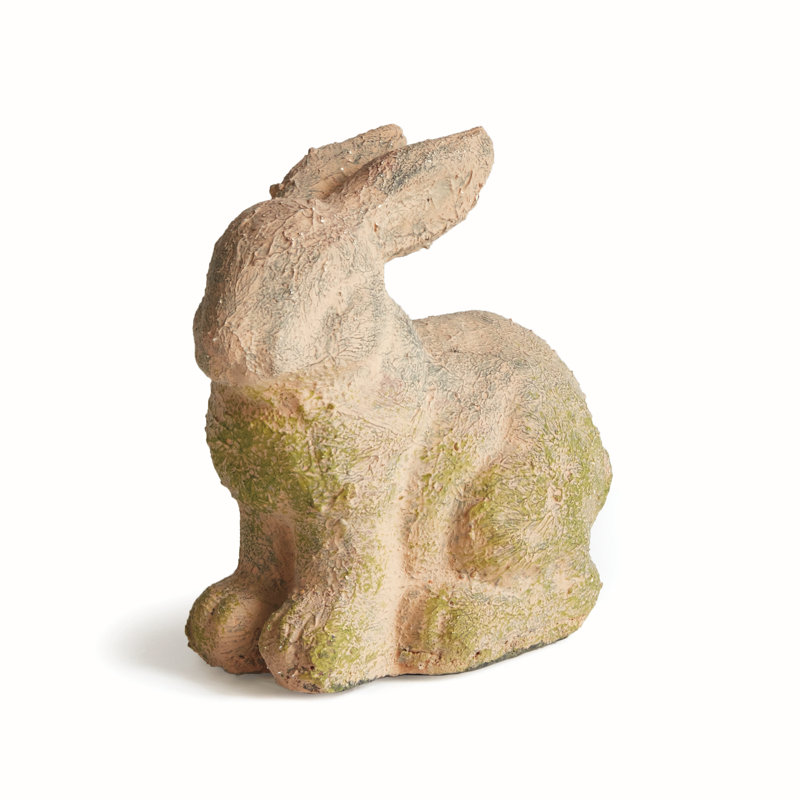 August Grove® Doriano Rabbit Animals Terracotta Garden Statue | Wayfair