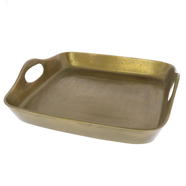 ZeaZu Jumbo Metal Tray - Wayfair Canada