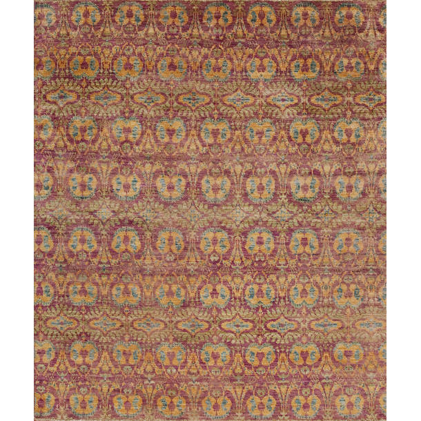 Samad Rugs Vogue Ikat Hand-Knotted Wool Area Rug | Perigold