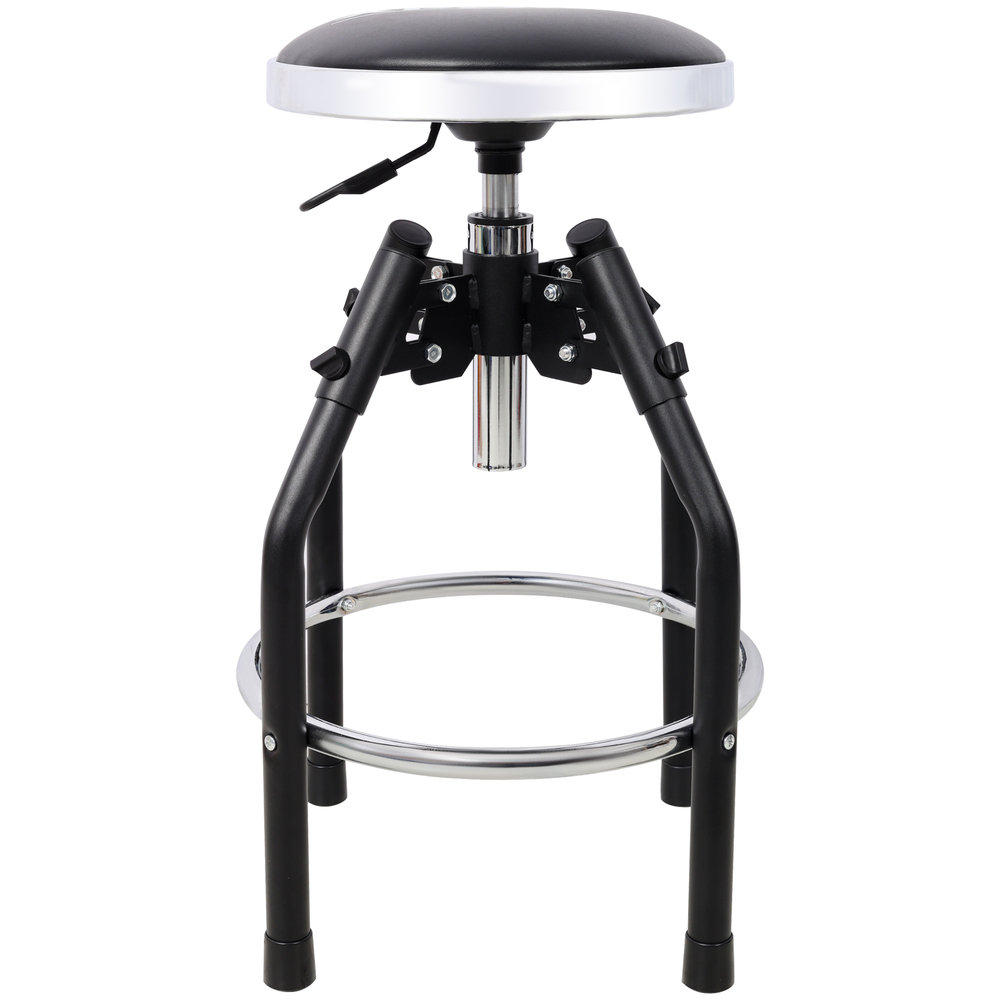 Inbox Zero Heavy Duty Adjustable Hydraulic Shop Stool – 360° Swivel ...