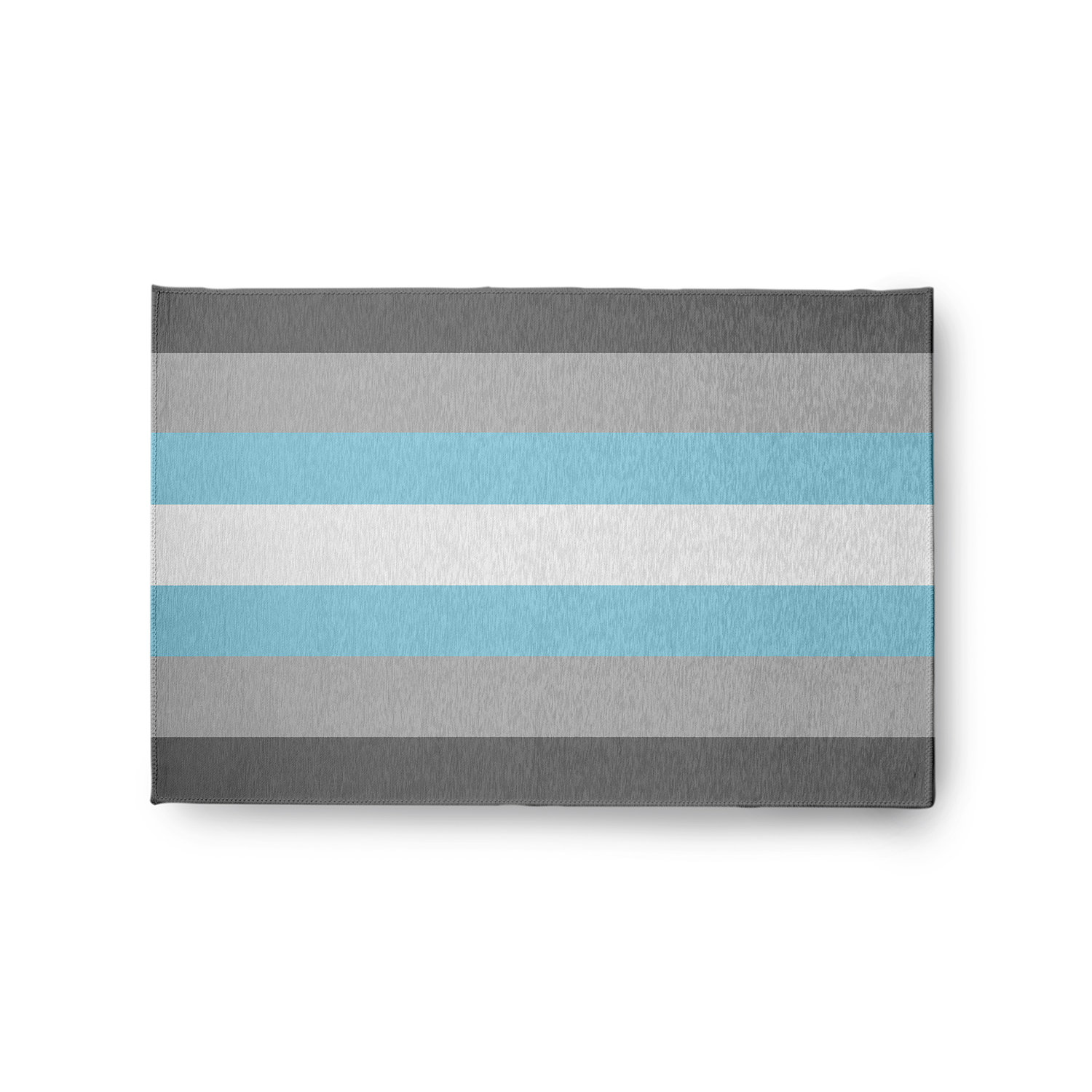 Ebern Designs Samoni Striped Machine Woven Chenille Area Rug in Demi ...