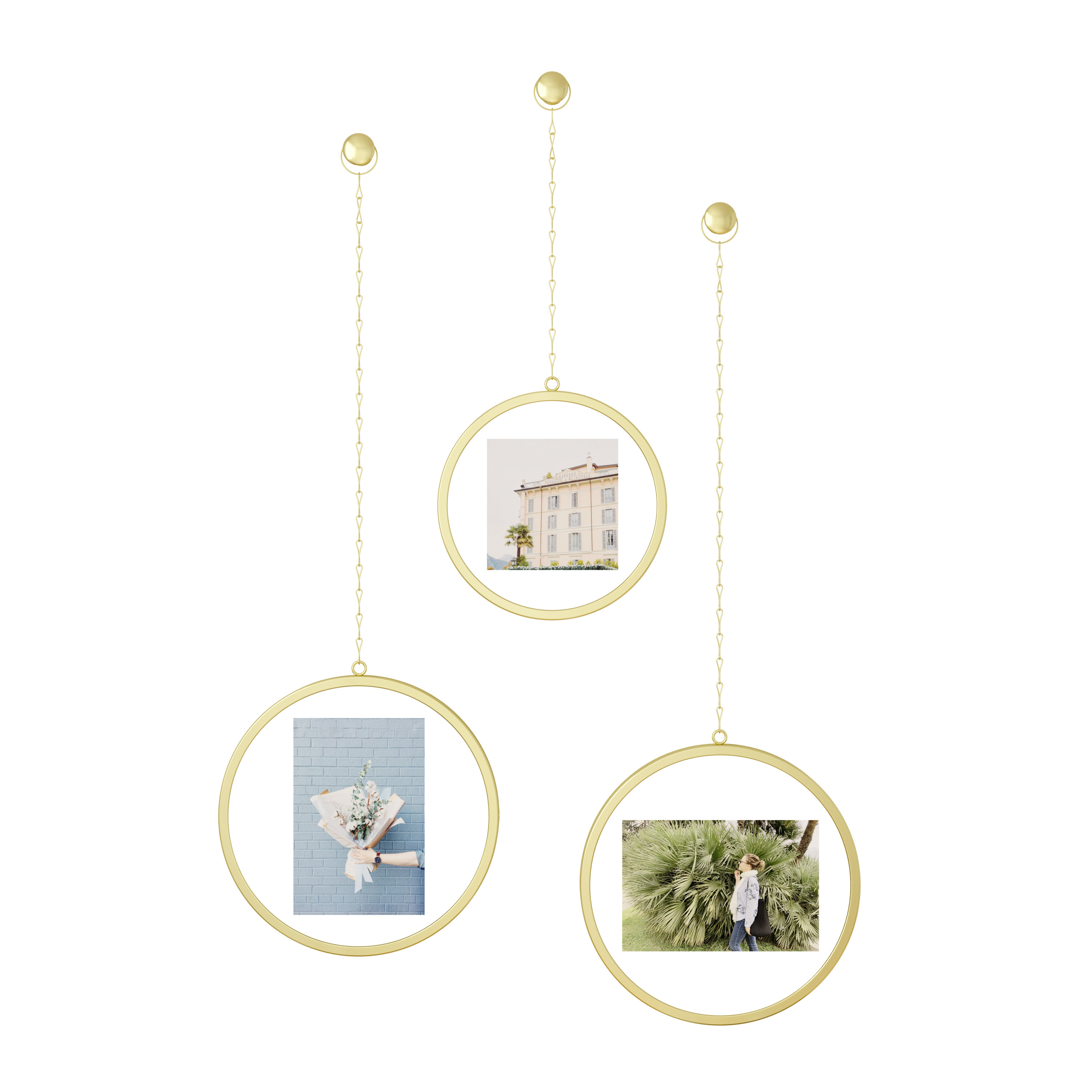 Umbra 3 Piece Fotochain Round Picture Frame Set & Reviews - Wayfair Canada