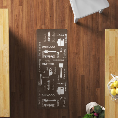 Lark Manor Alverio Anti-Fatigue Non-Skid Kitchen Mat & Reviews | Wayfair