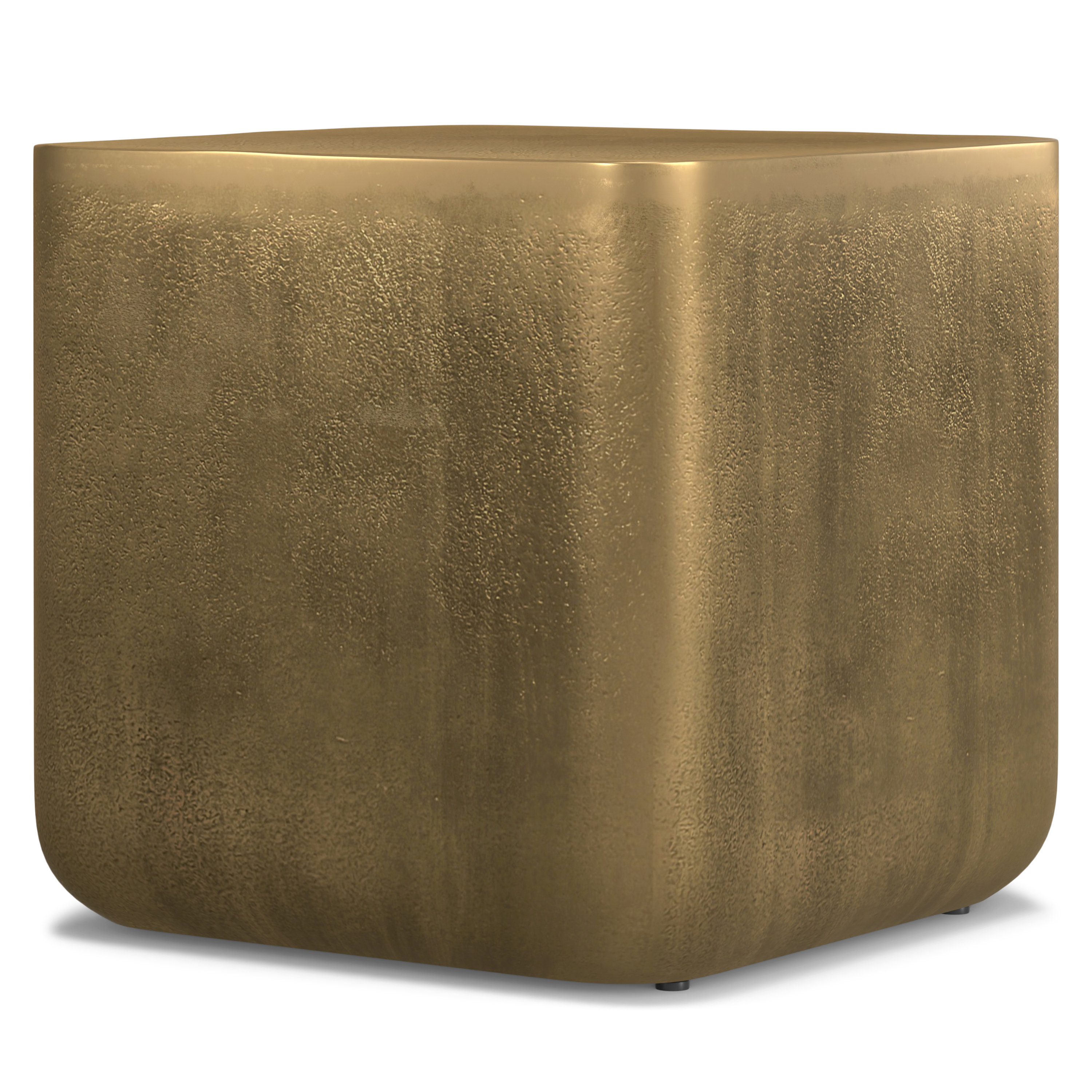 Simpli Home Bassett Cast Aluminum Side Table | AllModern