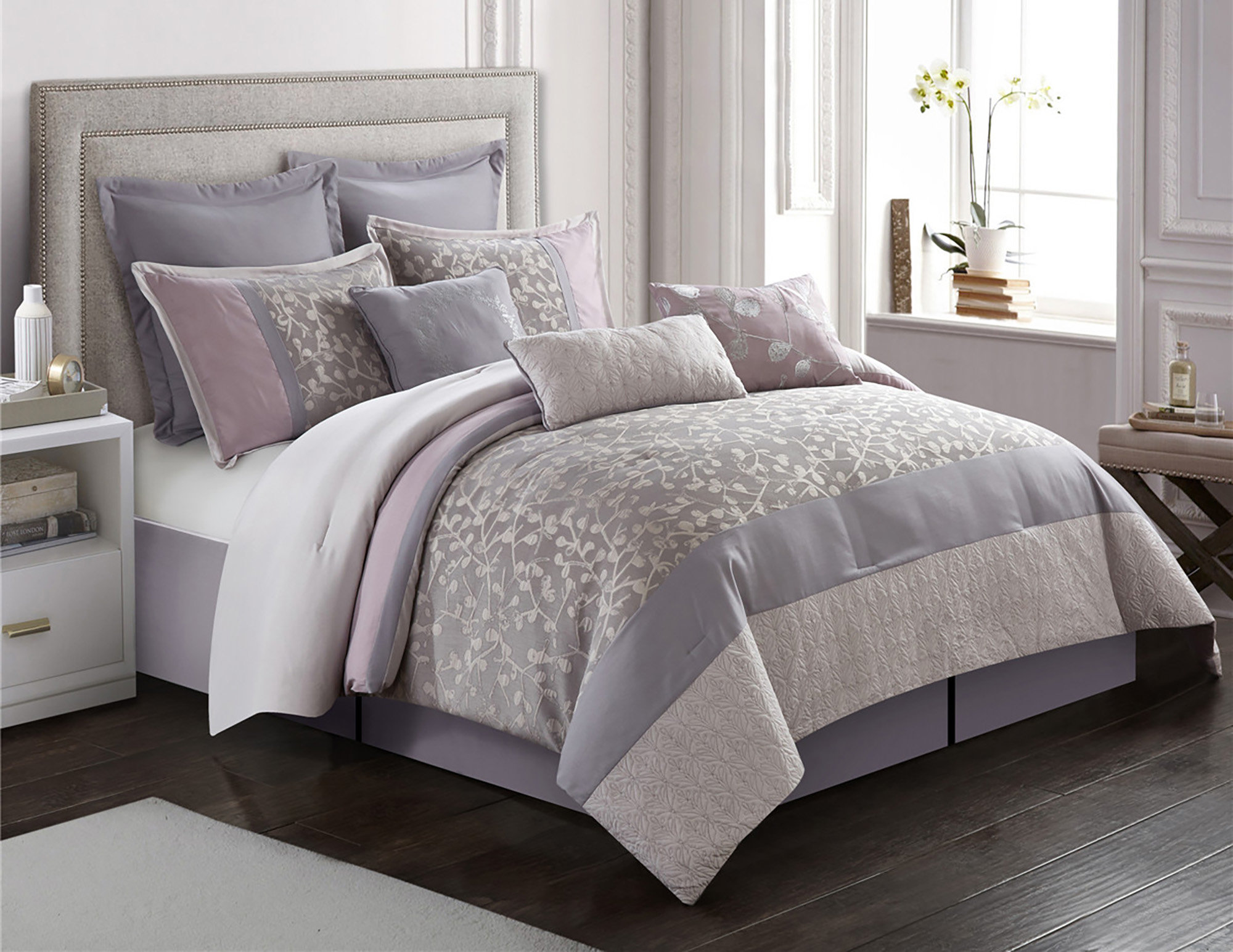 Safdie & Co. Inc. Wov Reversible Comforter Set & Reviews | Wayfair