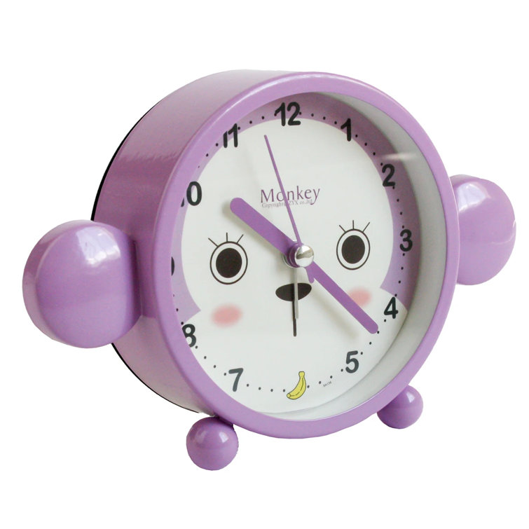 17 Stories Analogue Quartz Movement / Crystal Alarm Tabletop Clock in ...