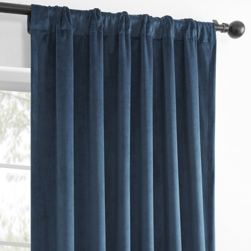 120 Inch Blue Curtains & Drapes You'll Love | Wayfair