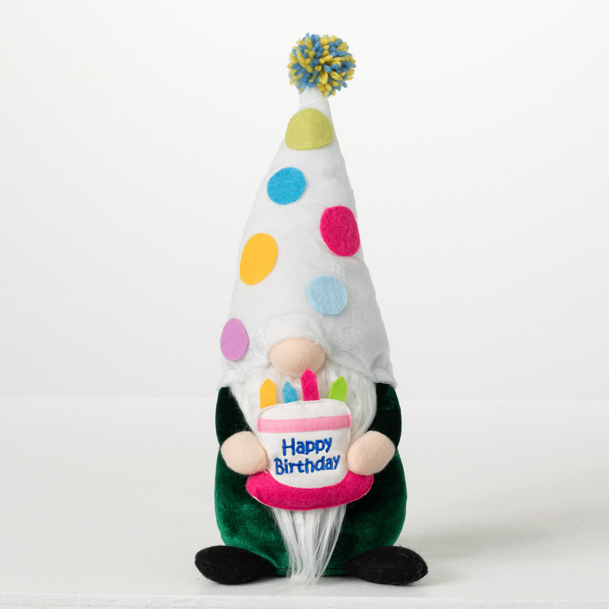 The Holiday Aisle® Eleya Plush Decorative Gnome | Wayfair