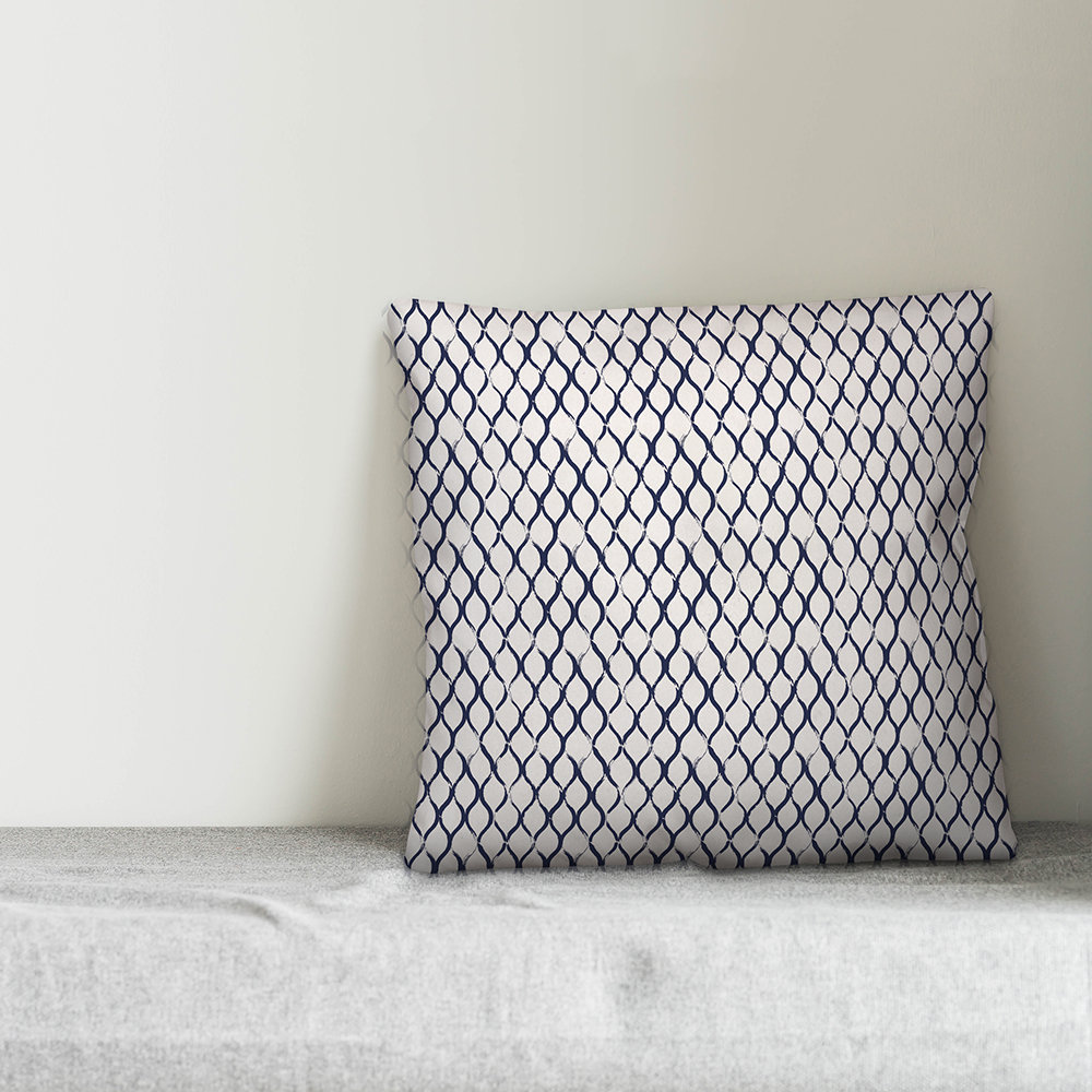 Designs Direct Creative Group Fishnet Throw Pillow | Wayfair