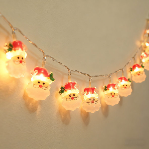The Holiday Aisle® Christmas String Lights - 9.8feet 20 LED Fairy ...