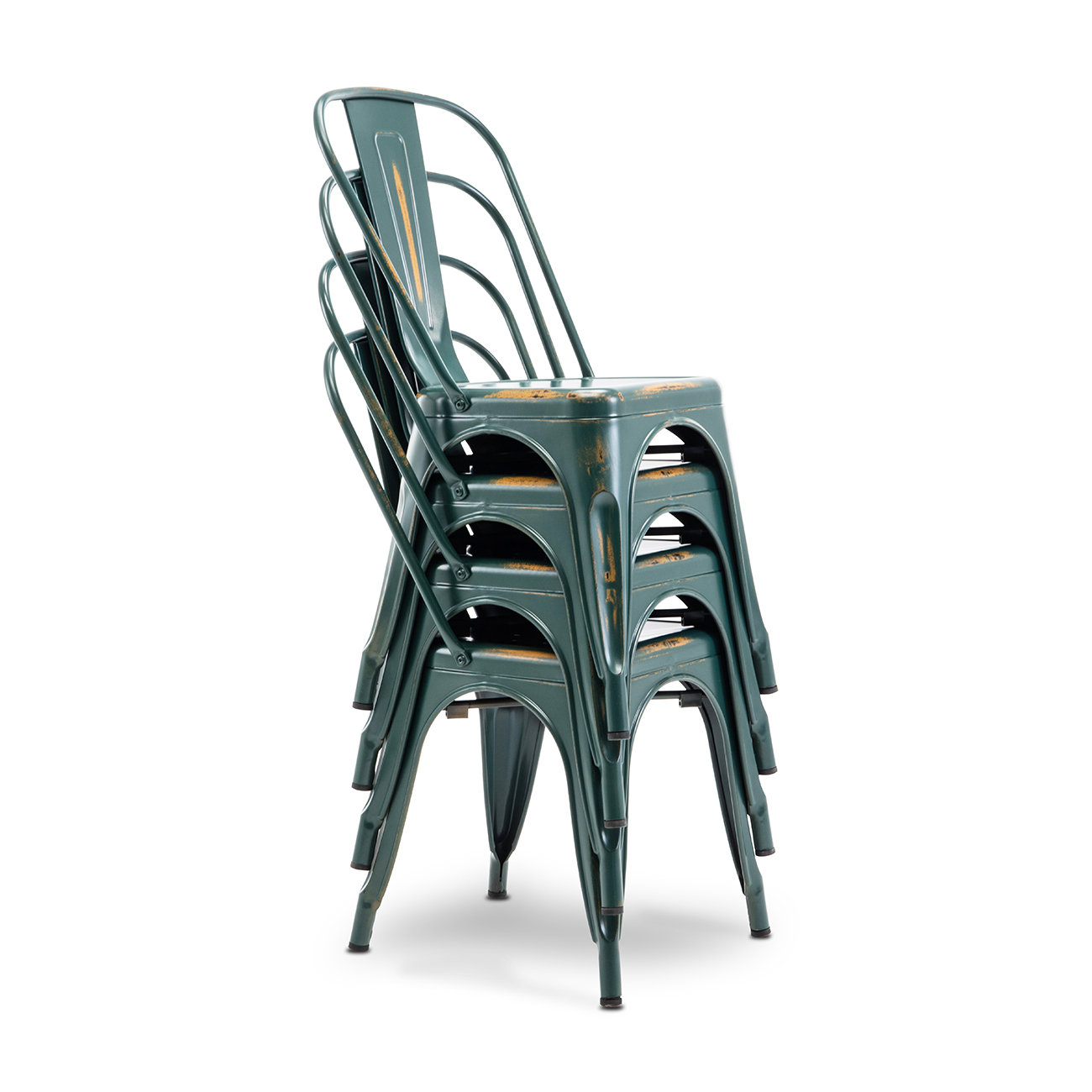 17 Stories Metal Stacking Side Chair & Reviews | Wayfair