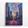 Bright Star The Gouche City - Wrapped Canvas Print | Wayfair.co.uk
