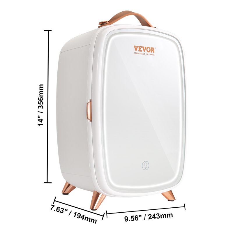VEVOR Portable Countertop Mini Fridge with Freezer & Reviews | Wayfair
