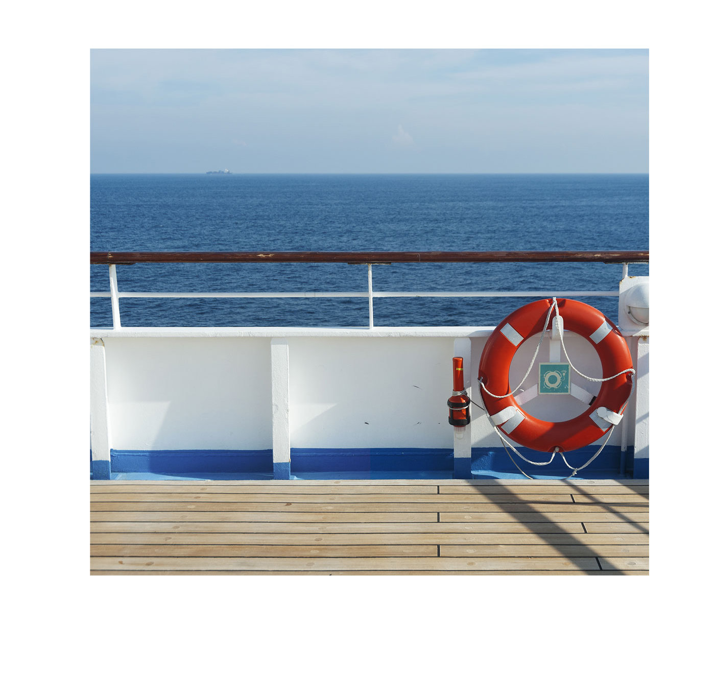 Advanced Graphics Cruise Ship Deck Backdrop Standup | Wayfair