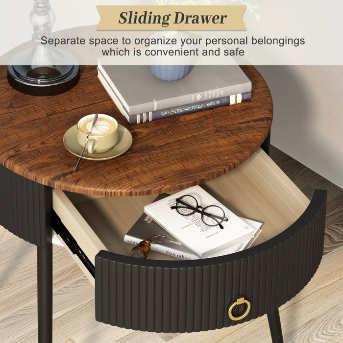 Mercer41 Maykala End Table Set with Storage & Reviews | Wayfair