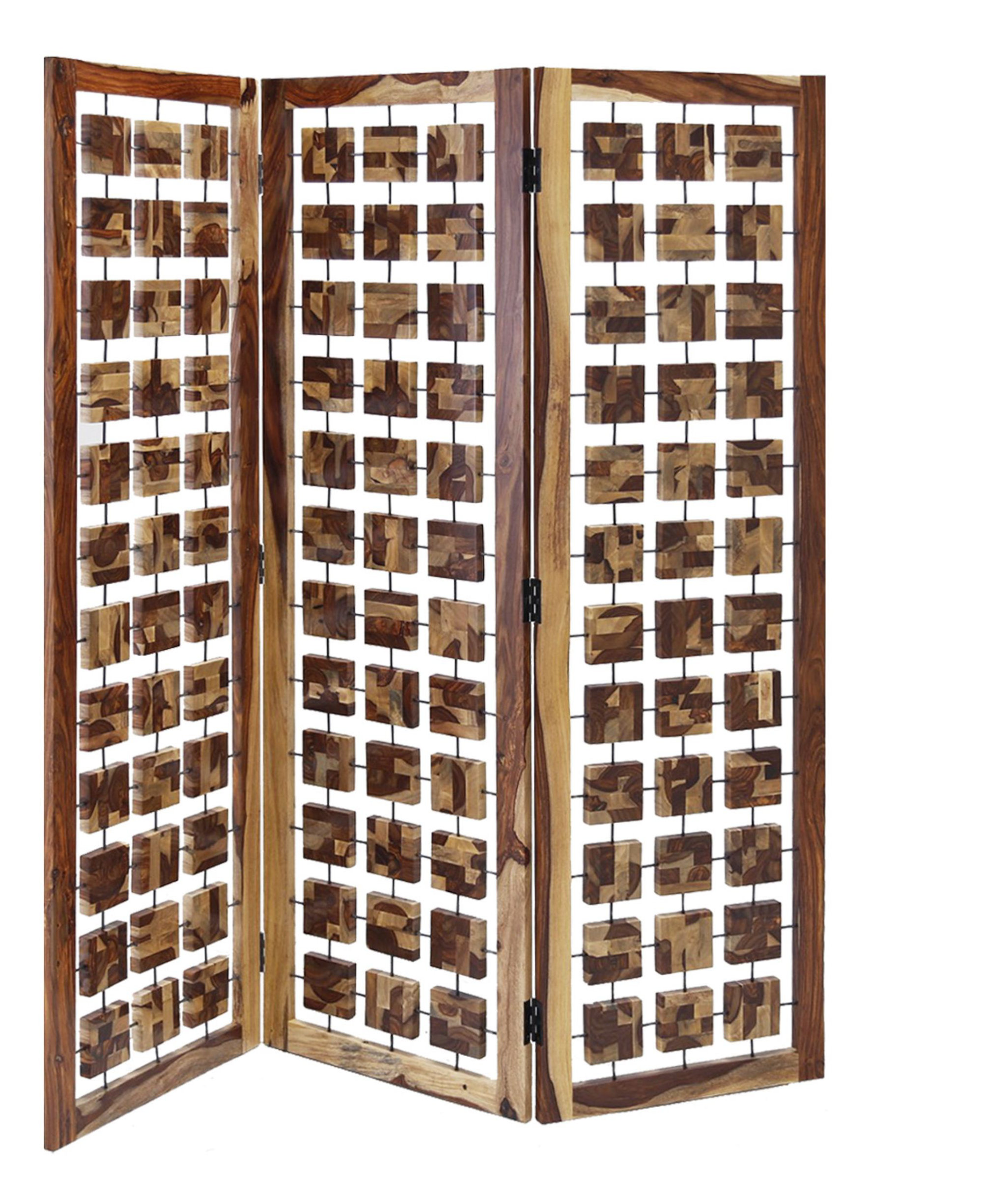 Loon Peak® Sedef 3 Panel Room Divider | Wayfair