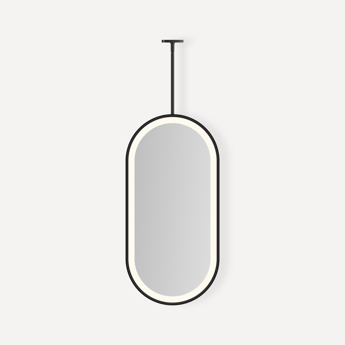 Robern Sculpt Hanging Pill Framed Lighted Mirror | Wayfair