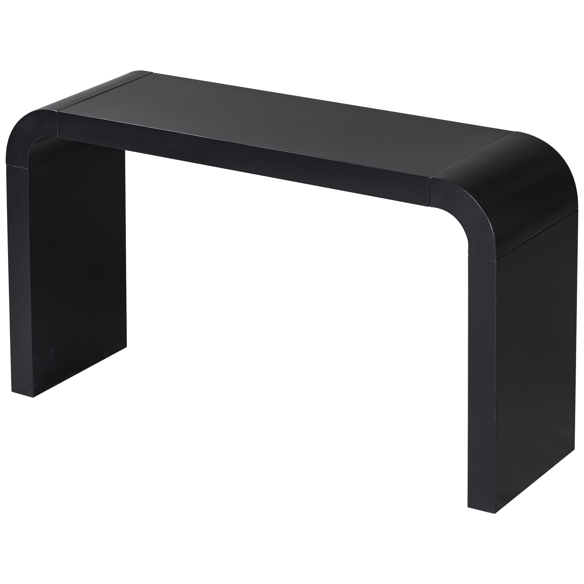 George Oliver Modern Minimalist Console Table With Two - Leg Design For ...
