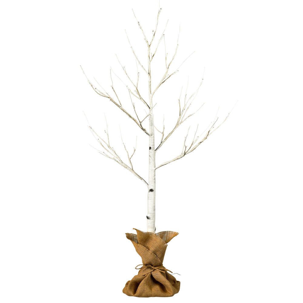 The Holiday Aisle® Vickerman LED White Birch Twig Tree 48' Lighted ...