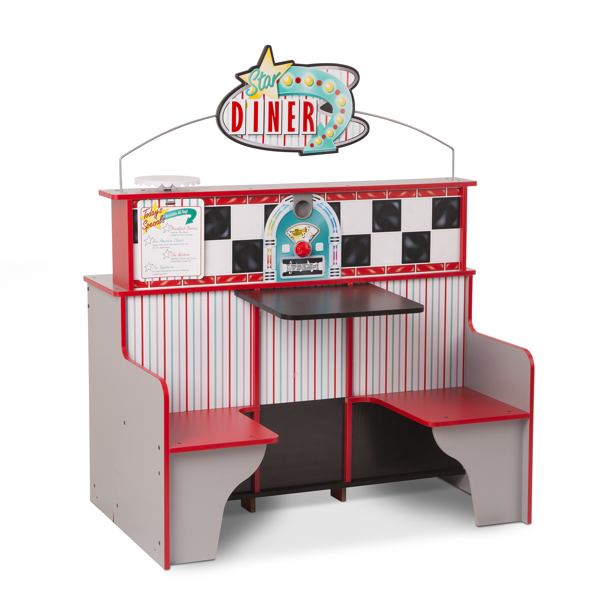 Melissa & Doug Star Diner Restaurant Kitchen Set & Reviews | Wayfair