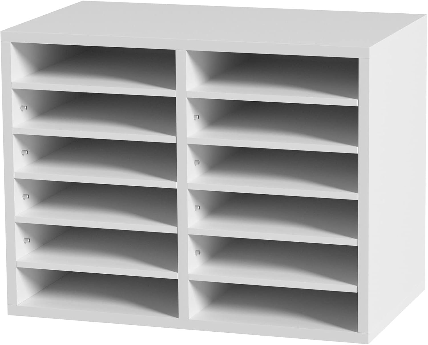 MAGNUM APPLIANCES 12 Compartments Office Mailbox with Adjustable ...