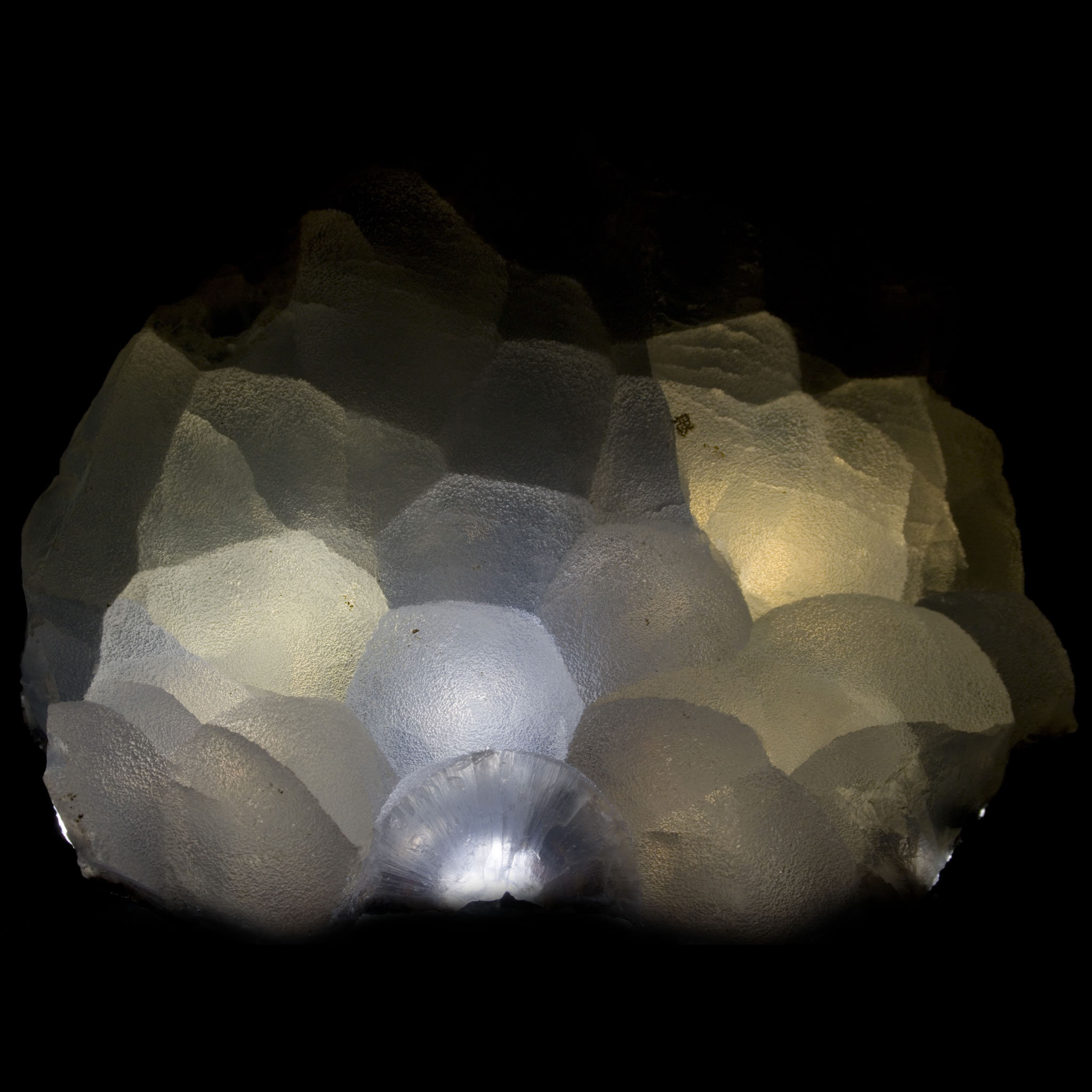 Everly Quinn Translucent Botryoidal Chalcedony Crystal | Wayfair