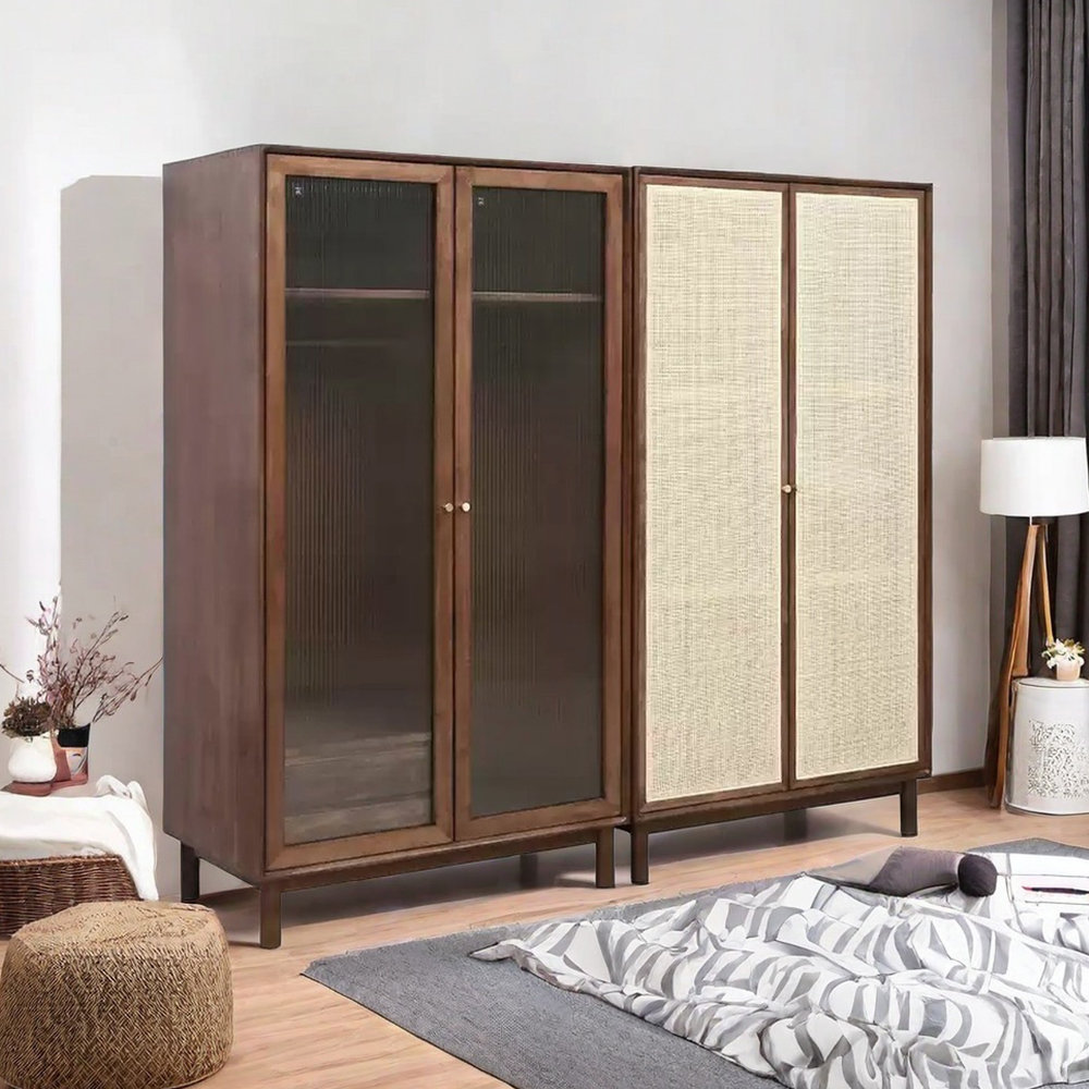 Parttlion European style retro simple wardrobe | Wayfair