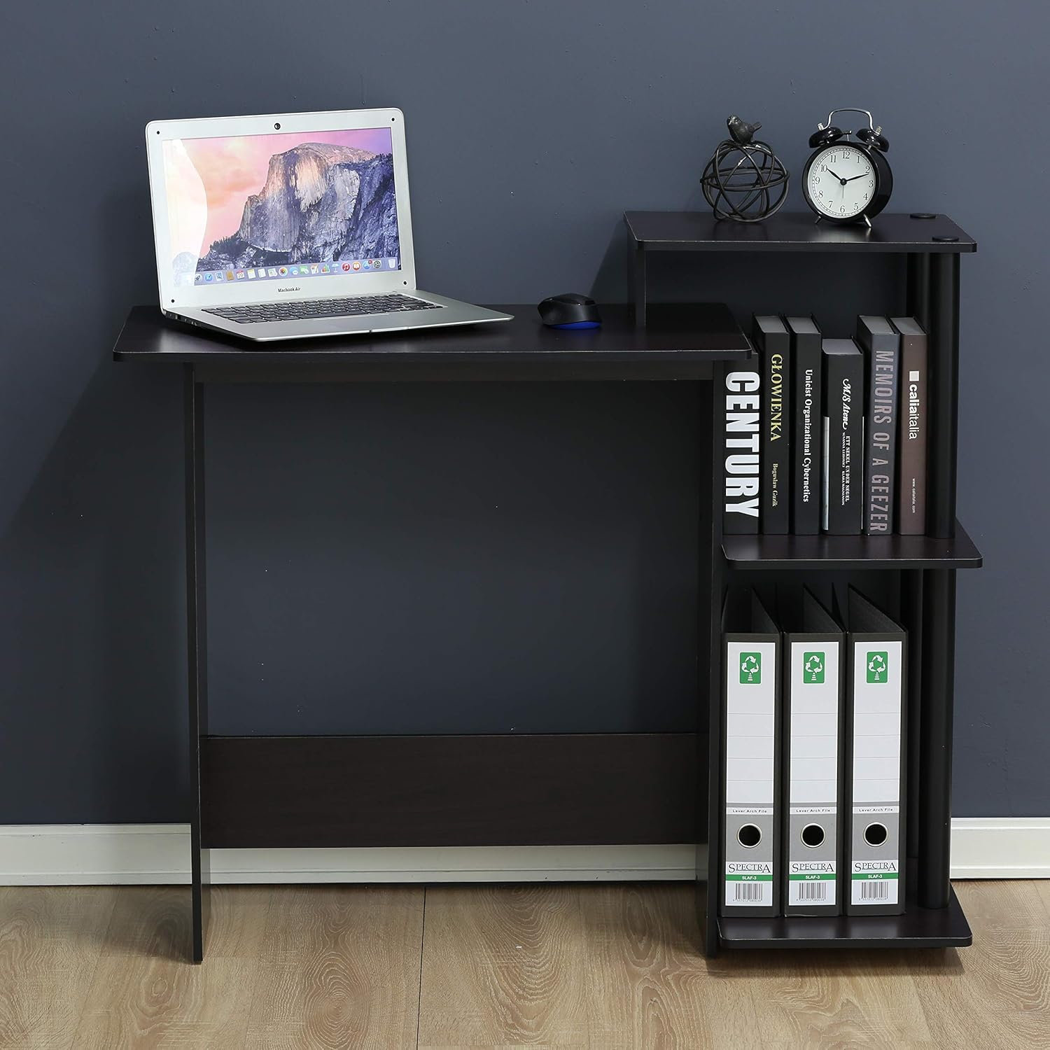 Ameriwood Computer Desk with Square Shelves - Wayfair Canada