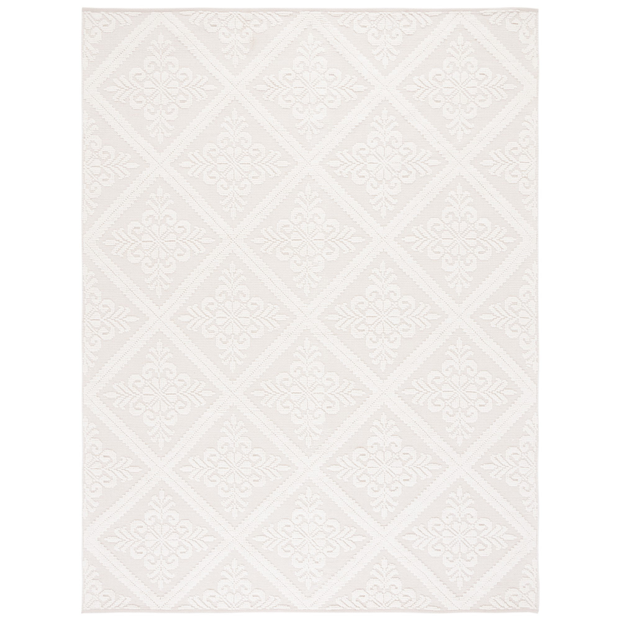 Lark Manor™ Sharene Handmade Tufted Wool/Cotton Ivory Area Rug | Wayfair