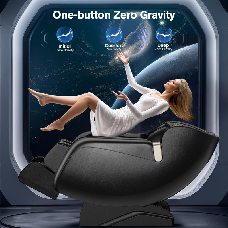 Inbox Zero Full Body Zero Gravity Heated Ultimate Massage Chair | Wayfair