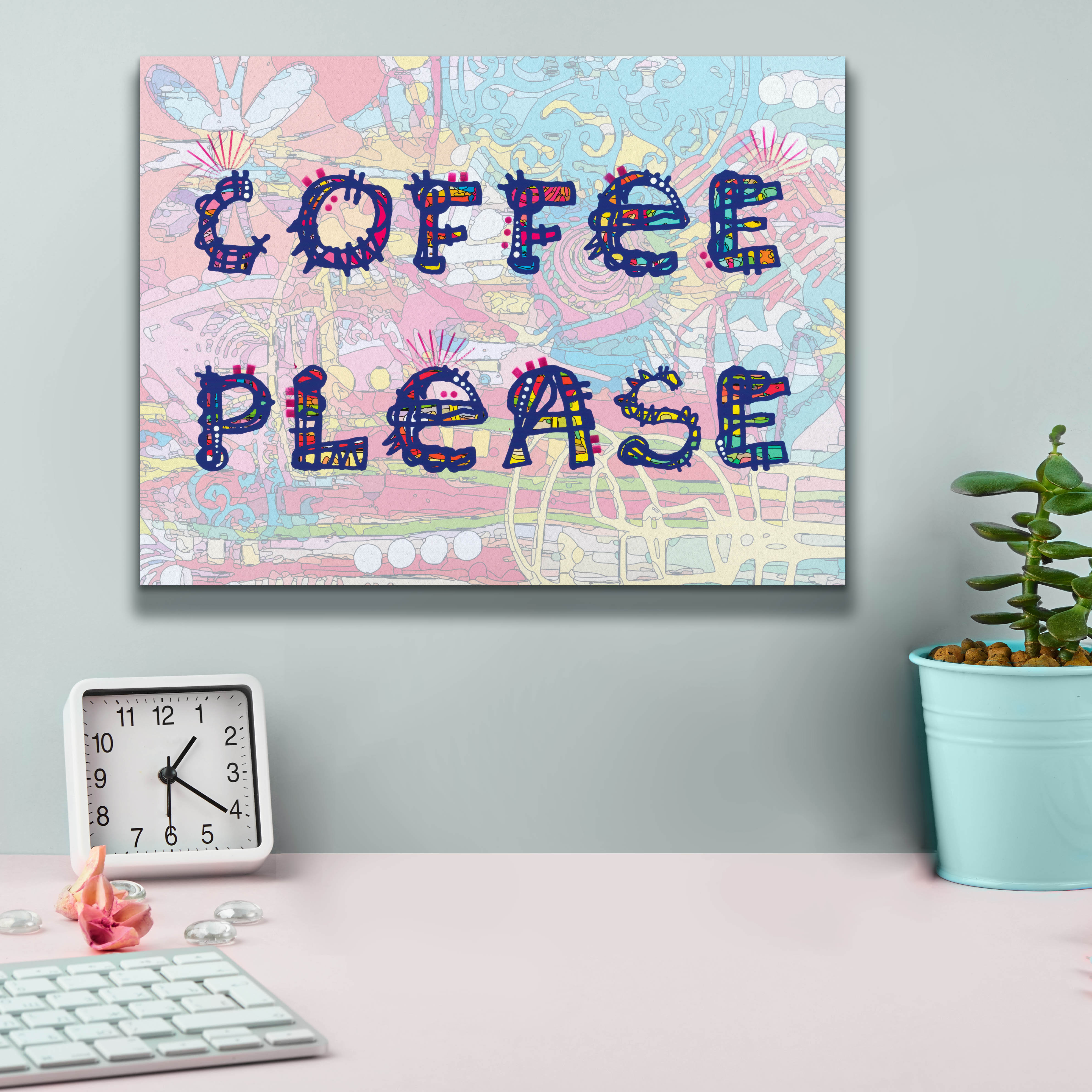 Trinx Coffee Please' by Dean Russo Canvas Wall Art | Wayfair