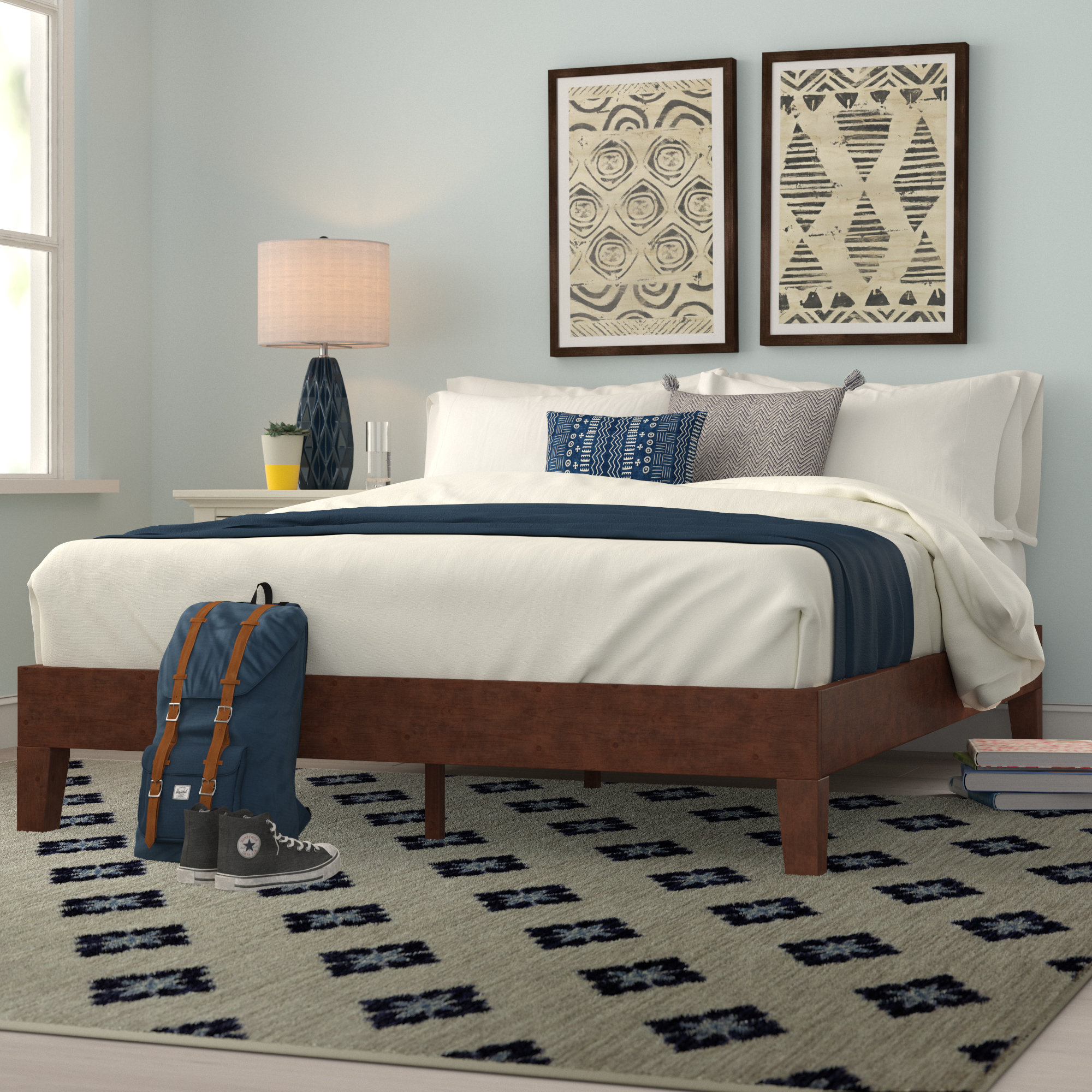 Bartlett Low Profile Platform Bed Trule Size Full