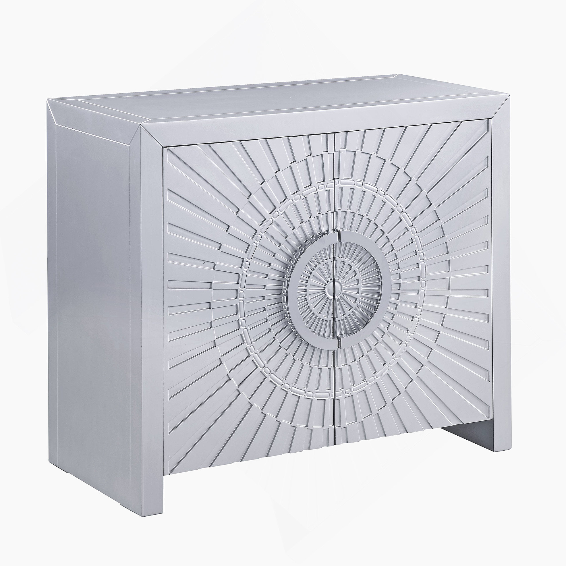 Lark Manor™ Platinum 2-Door Console Cabinet | Wayfair