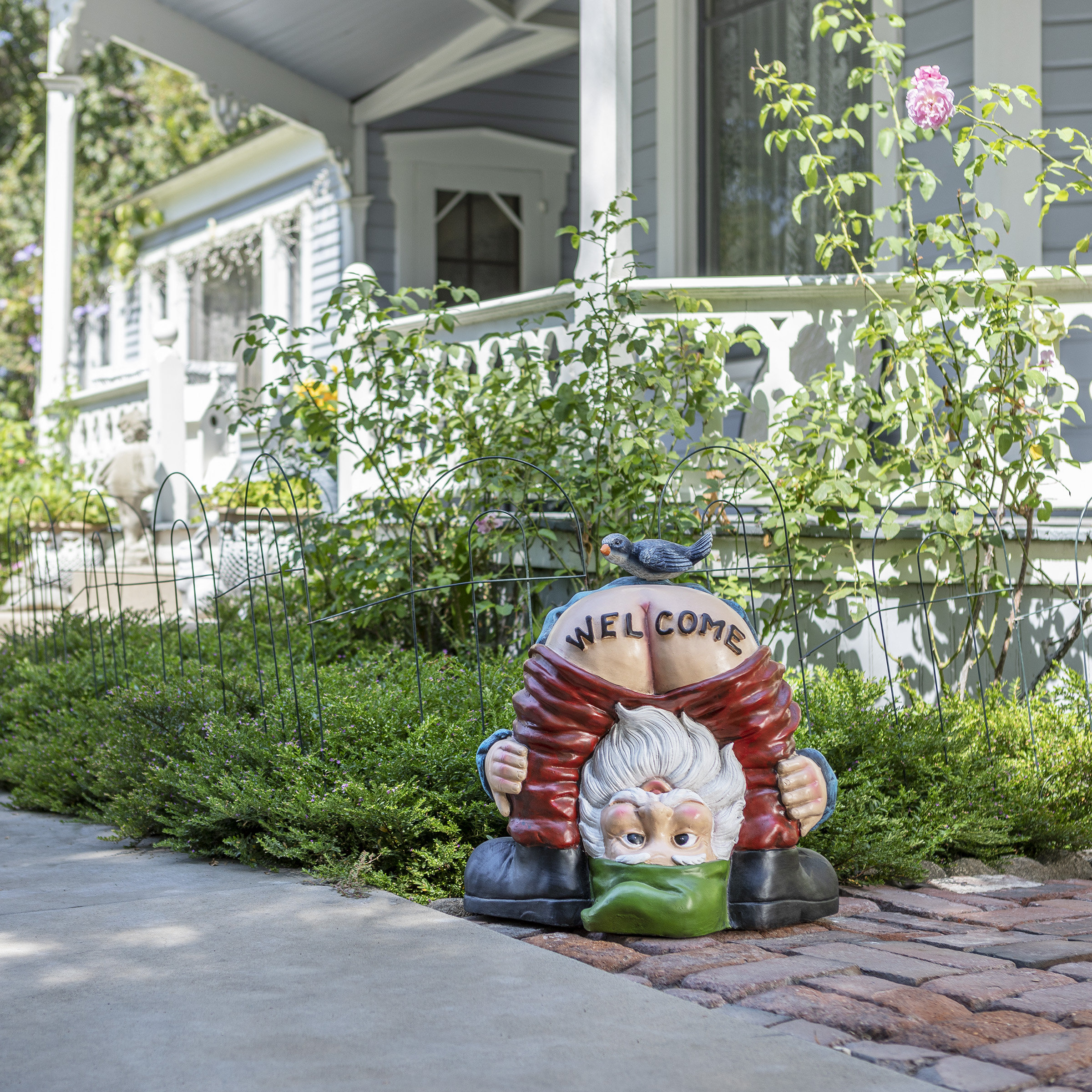 Winston Porter Statue de gnome «Welcome» Jodi Mooning et Commentaires ...