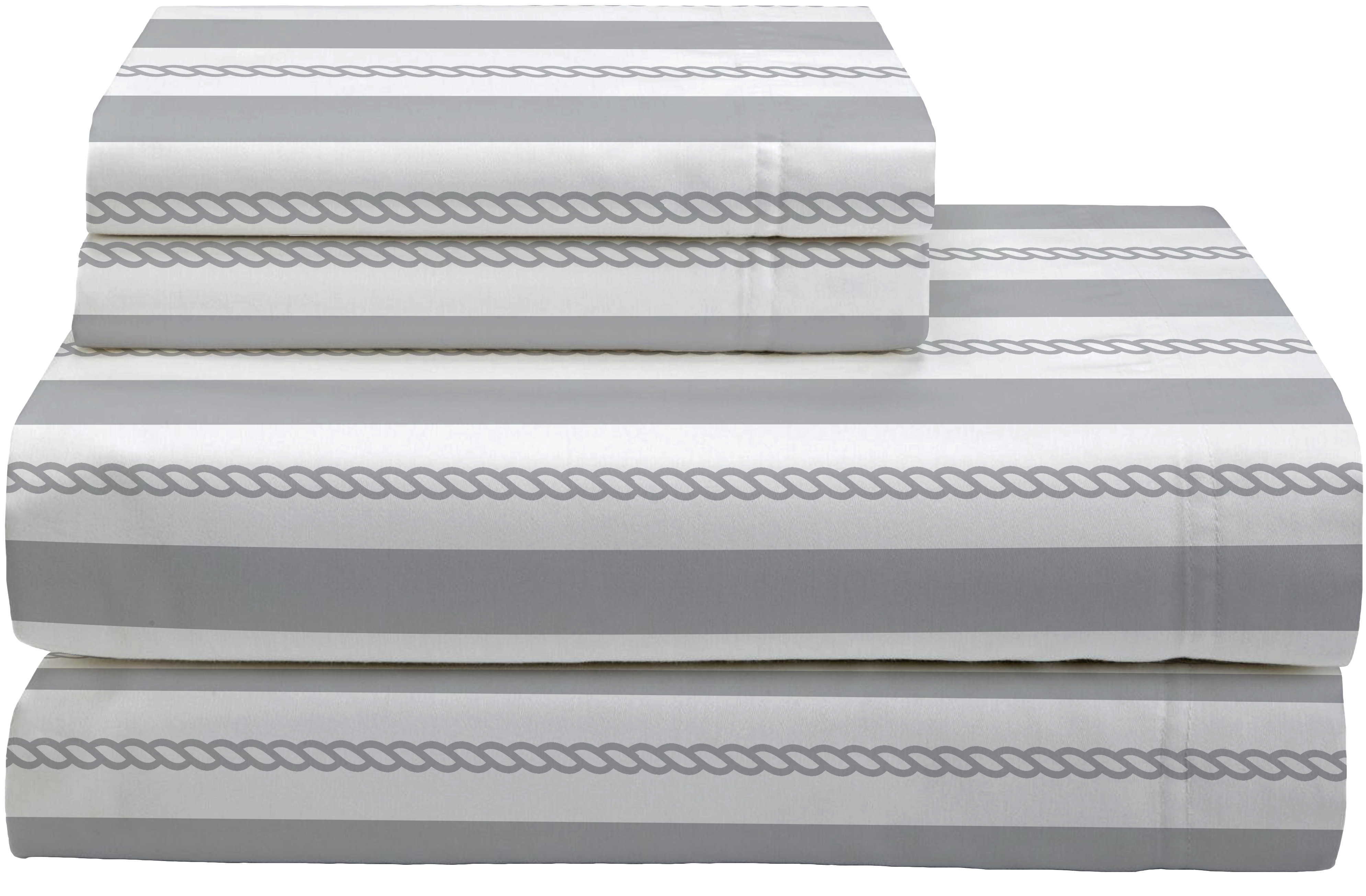 Ivy Bronx Starke Twisted Flannel Cotton Sheet Set - Wayfair Canada