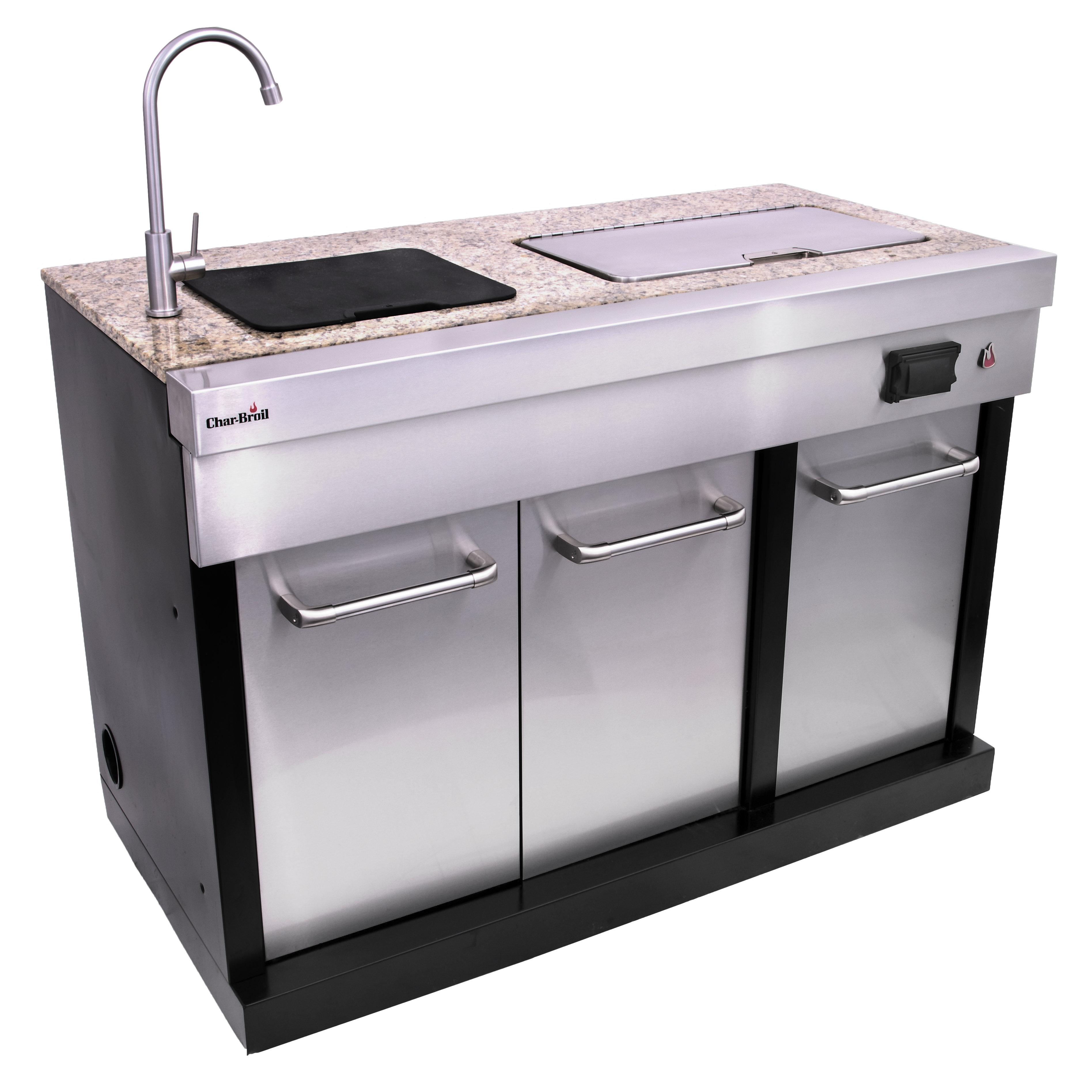 Charbroil Medallion Series Modular Outdoor Kitchen Sink & Entertainment ...