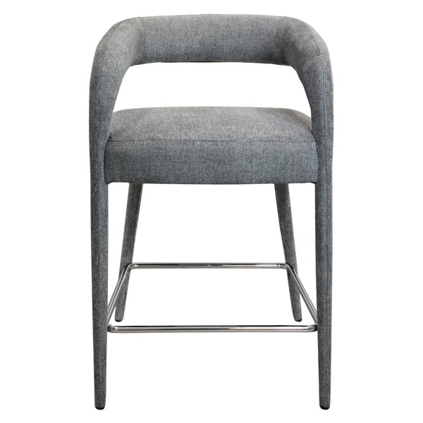 Ivy Bronx Carolin Comfy Cushioned Metal Counter Chair - Wayfair Canada