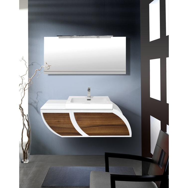 Taberner 1200mm Wall Hung Single Vanity Unit | Wayfair.co.uk