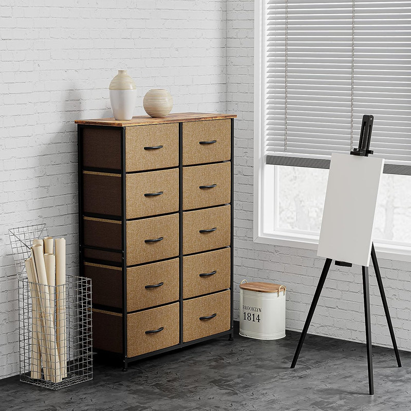 Ebern Designs Brelan 10 - Drawer Dresser | Wayfair