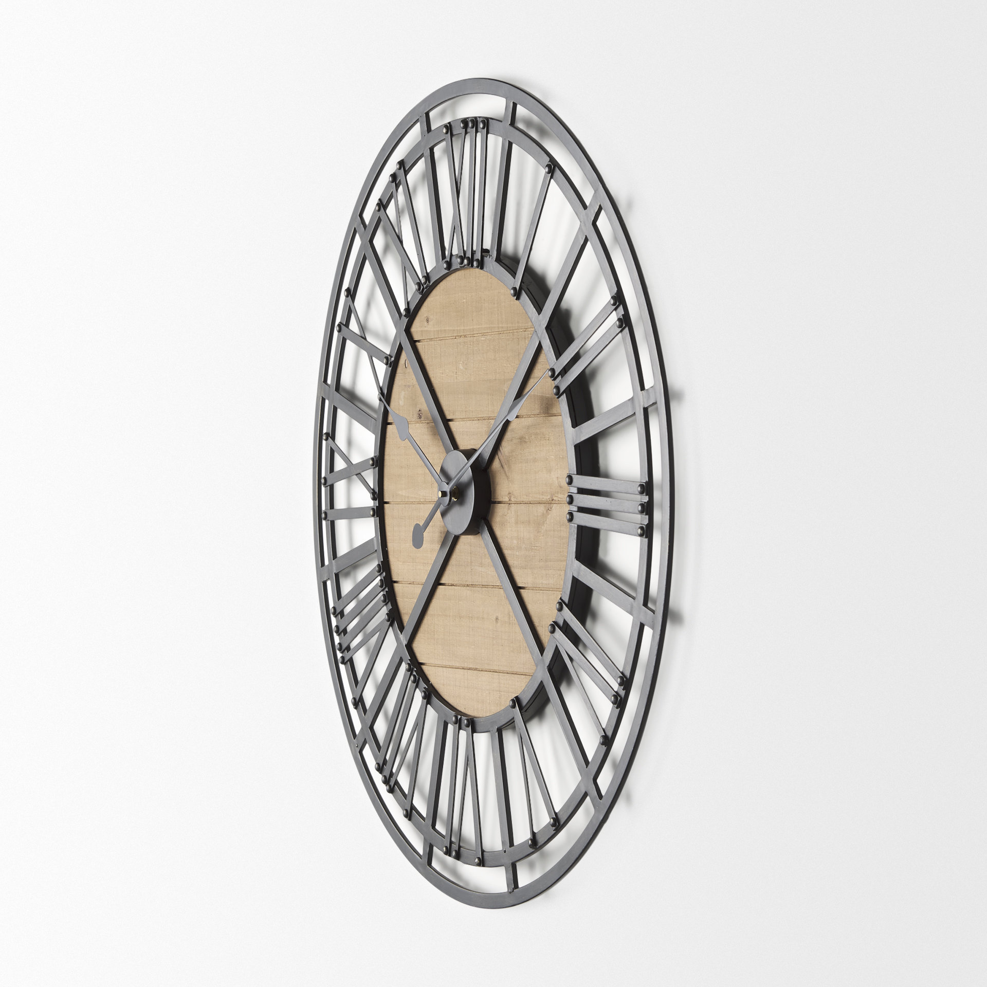 17 Stories Goodman Wall Clock | Wayfair